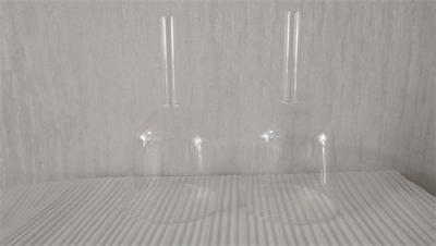 China Handle Clear Crystal Singing Bowl 6-8 inch 99.992% Pure Quartz for Sound Healing Wholesale for sale