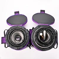 China Heavy Duty Crystal Singing Bowl Carrying Case 13-16 Inch Purple Travel Bag for sale