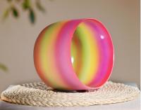 China 99.9% Pure Quartz Rainbow Singing Bowl Set 8 to 14 Inch with Mallets and Case for sale