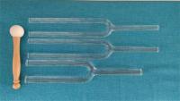 China Quartz Crystal Tuning Forks with Different Notes High Temperature Resistance 100mm for sale