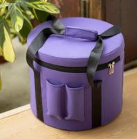 China Thickened protect layer Crystal Singing Bowl Padded Case for sale