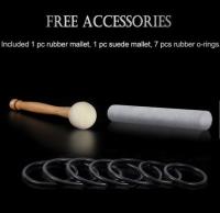 China Crystal singing bowl accessory -Rubber mallet for sale
