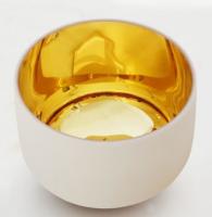 China CRYSTAL SINGING BOWLS WITH GOLD for sale