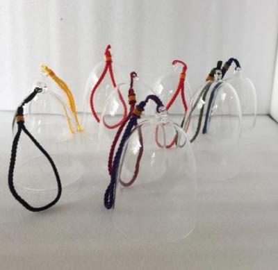 China Crystal Singing Hanging Bells 36-Piece Set for Sound Healing and Chakra Balancing for sale