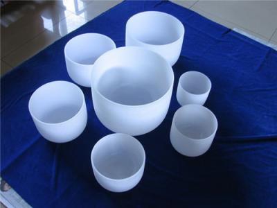 China 99.99% Pure Quartz Singing Bowl 8 to 14 Inch Chakra Tuned Sound Healing Therapy for sale
