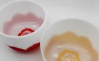 China Frosted Quartz Crystal Singing Bowl Set 7 Pcs 6-12 Inch Lotus Chakra Design 7 Notes C to B for sale