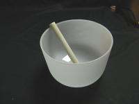 China 99.9% Pure Quartz Crystal Singing Bowl 6-24 Inch for Sound Healing and Meditation for sale