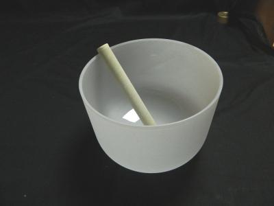 China 99.9% Pure Quartz Crystal Singing Bowl 6-24 Inch for Sound Healing and Meditation for sale