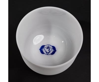 China Buddhist singing bowls with chakra symbol for set for sale