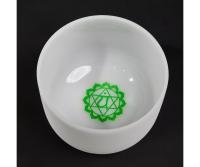 China Buddhist singing bowls with chakra symbol for set for sale