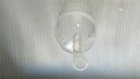 China Clear Crystal Singing Bowl with o-rings for sale