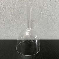 China 6 INCH HANDLE CLEAR CRYSTAL BOWLS WITH CARRYING BAGS for sale