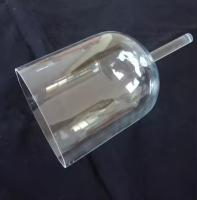 China 6 INCH HANDLE CLEAR CRYSTAL BOWLS WITH CARRYING BAGS for sale
