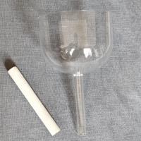 China Clear handle crystal singing bowls for sale