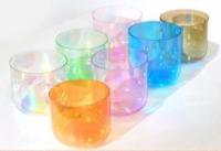 China 99.9% Pure Quartz Singing Bowls for Sound Healing 6-24 Inch with Free O-Rings for sale