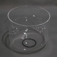 China Clear Chakra Tuned Quartz Singing Bowls with high purity crystal for sale