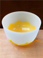 China 99.9% Pure Quartz Crystal Lotus Chakra Singing Bowls 440Hz 8-14 Inch Set for sale