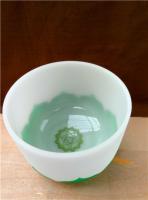 China 99.99% Pure Quartz Crystal Singing Bowl 11 inch F 440Hz Lotus Chakra Healing for sale