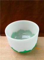 China 99.99% Pure Quartz Crystal Singing Bowl 11 inch F 440Hz Lotus Chakra Healing for sale
