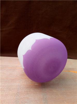 China Green Chakra Lotus Quartz Crystal Singing Bowl 8 Inch 440Hz B Note for Sound Healing for sale