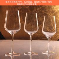China Lead Free Crystal Wine Glasses 310ml 633ml Handmade Blown Red Glassware Wholesale for sale
