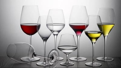 China Handblown Lead Free Crystal Wine Glasses 395-1000ml for Home Party Bar for sale