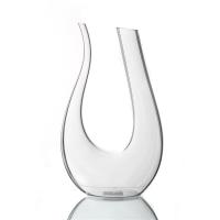 China Custom Lead-Free Crystal Wine Glass Decanter 1000ml Handmade Blown 23cm for sale