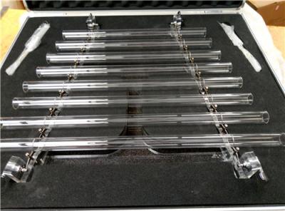 China 99.99% Pure Quartz Crystal Harp 8 Tubes C Major Scale Musical Instrument Factory Direct for sale