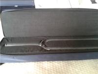 China High Purity Quartz Crystal Tuning Fork 16mm 400mm with Blue Carrying Case for sale