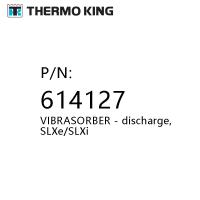 China SLXe / SLXi THERMO KING Refrigeration Units Parts 614127 Vibrasorber Discharge for sale