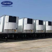 China Refrigeration Units Carrier Vector 1550 Self Powered Refrigeration Semi Trailer Truck For Cold Transportation for sale