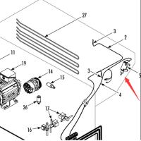 China 442823 Thermo King T-880Pro original defrosting damper motor for sale