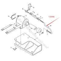 China 130996 THERMOKING SP refrigeration unit Pull rod- fuel solenoid,T-M/T-R aftermarket parts for sale