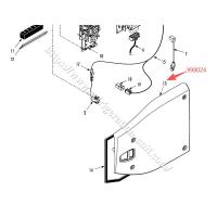 China 998024 THERMO KING refrigeration unit engine side cover available for the T-600/800/1000M T-680/780/880/1080E/Pro cover aftermarket parts  for sale