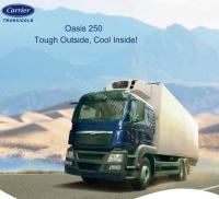 China oasis 250 Carrier transicold refrigeration unit available for the 5-6 meters refrigerated box truck in 40-50 degree Ambient temperature good price for sale