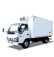 China Isuzu 100p Japan Brand Truck chassis with 4.1 meters length refrigerated box with THERMO KING refrigeration units RV380V  4X2 Mini 3tons 2 Ton Freezer Refrigerated Truck for sale