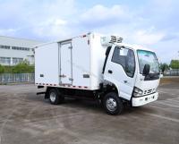 China Isuzu 100p Japan Brand Truck chassis with 4.1 meters length refrigerated box with THERMO KING refrigeration units RV380V  4X2 Mini 3tons 2 Ton Freezer Refrigerated Truck for sale