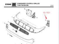 China 927031/92-7031 THERMO KING shell bracket available for the T-600M T-800M T-780PRO T-780E T-680Pro T-880Pro T-980Pro cover support for sale