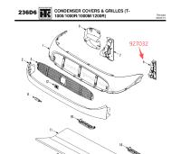 China 927032 92-7032 BRACKET - coil (engine side),(T1000R/T1000M/T1200R) cover support for sale