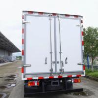 China ISUZU QINGLING 600P 6 wheeler 3 tons Refrigerated Van with THERMO KING refrigeration unit RV380 model for sale