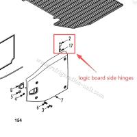 China logic board side controller box side hinges T-series THERMO KING refrigeration unit  T-600M/R 800M/R 1000M/R 680Pro 880Pro T-1080Pro for sale