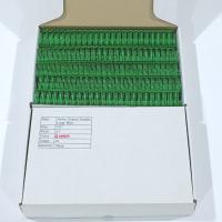China Green Twin Ring Nylon Twin Loop Wire Binding 3:1 Electroplated for sale