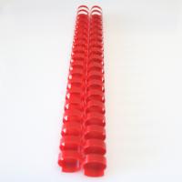 China Office Document Binding Combs 6mm (1/4'') 21 Ring Notebook PVC Binder Plastic Binding Combs for sale