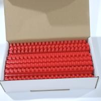 China 4mm To 50mm Stationery Book Combs Binding Plastic Rings Loose Leaf for sale