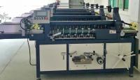 China 300-1200 Piece / Hour Automatic Book Back Machine Notebook Spine Taping Machine for sale