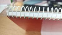 China 420 MM NB-420W Metal Single Spiral Wire Coil Lock In Machine Equipment 15 PCS/Min for sale