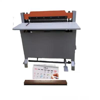 China Calendar Punching Machine Paper Hole Punch Machine Paper Processing Machinery Model CK-620 With CE for sale