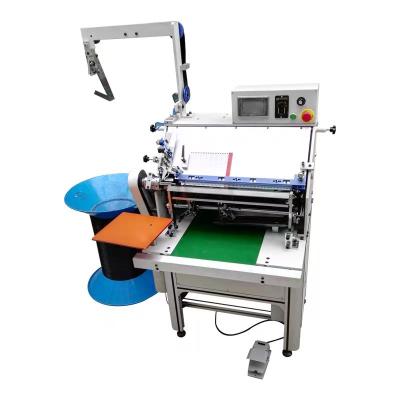 China Heavy Duty Automatic Metal Single Loop Coil Forming Spiral And Binding Machine For Notebook for sale