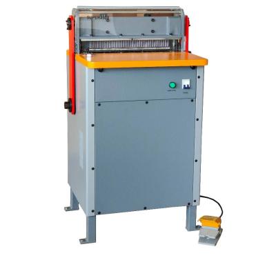 China Super 450 A3,A4,A5,A6 Double Wire / Plastic Comb / Spiral Coil Calendar Punching And Binding Machine for sale