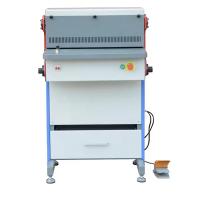 China Super 600 Calender Book Notebook Hole Punching Machine Twin Loop Spiral Wire O Closing Binding Machine for sale